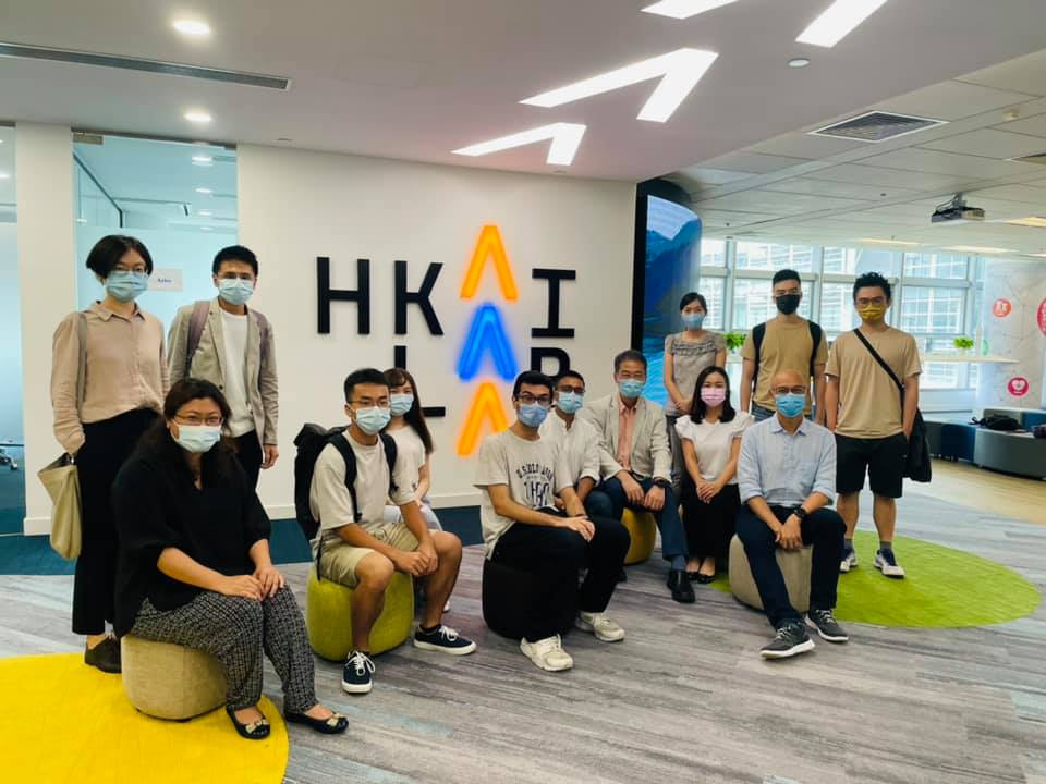 Visit of HKTech 300 Startups - HKAI LAB